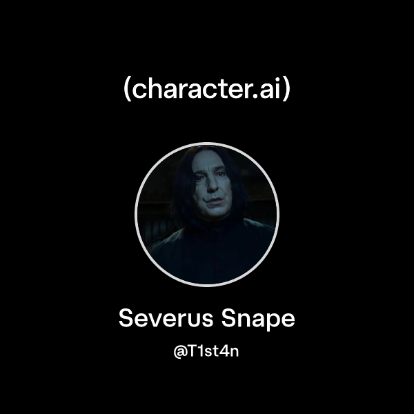 Chat with Severus Snape | character.ai | AI Chat, Reimagined–Your Words ...