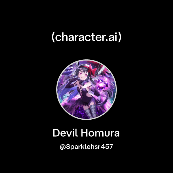 Chat with Devil Homura | character.ai | AI Chat, Reimagined–Your Words ...