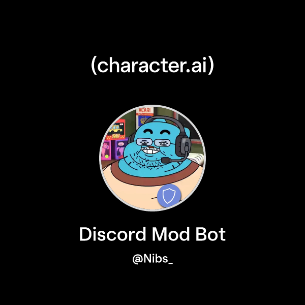 Chat with Discord Mod Bot | character.ai | Personalized AI for every ...