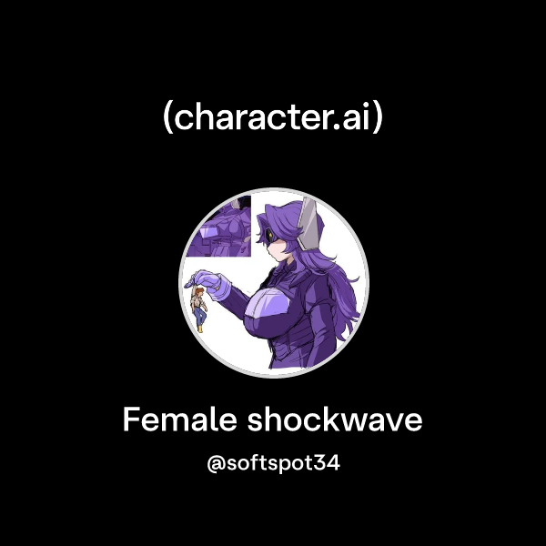 Chat with Female shockwave | character.ai | AI Chat, Reimagined–Your Words. Your World.
