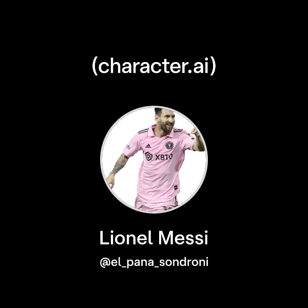 Chat with Lionel Messi | character.ai | Personalized AI for every ...