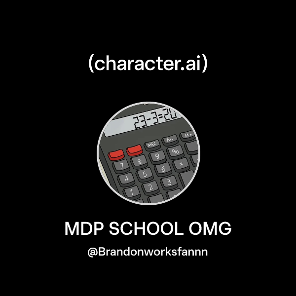 Chat with MDP SCHOOL OMG | character.ai | Personalized AI for every ...