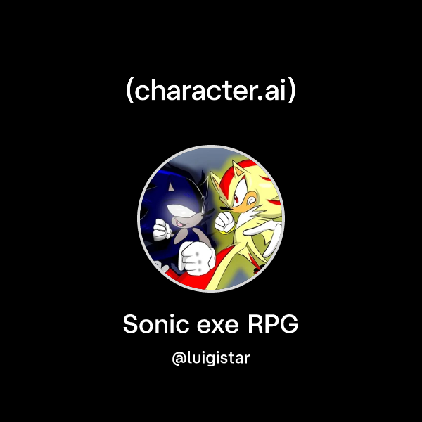 Chat with Sonic exe RPG | character.ai | AI Chat, Reimagined–Your Words ...