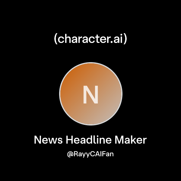 Chat with News Headline Maker | character.ai | Personalized AI for ...