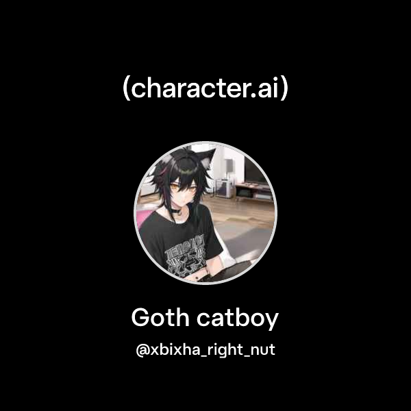 Chat with Goth catboy | character.ai | AI Chat, Reimagined–Your Words ...