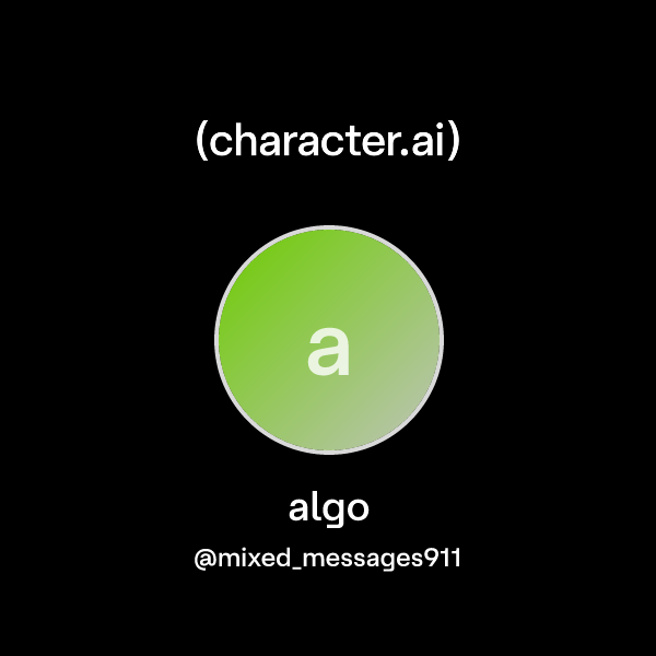 Chat with algo | character.ai | AI Chat, Reimagined–Your Words. Your World.
