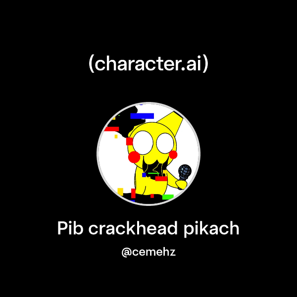 Chat with Pib crackhead pikach | character.ai | Personalized AI for ...