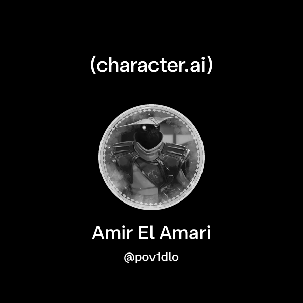 Chat with Amir El Amari | character.ai | AI Chat, Reimagined–Your Words ...