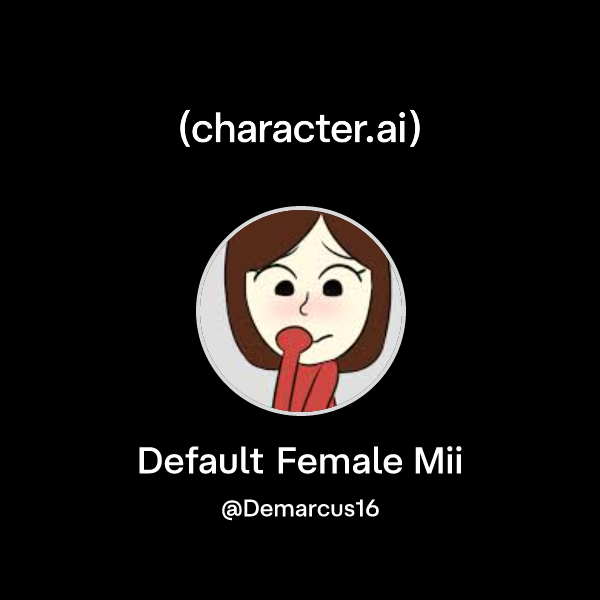 Chat with Default Female Mii | character.ai | AI Chat, Reimagined–Your ...