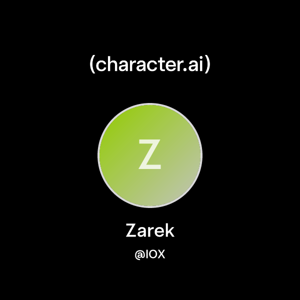 Chat with Zarek | character.ai | Personalized AI for every moment of ...