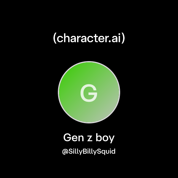 Chat with Gen z boy | character.ai | AI Chat, Reimagined–Your Words ...
