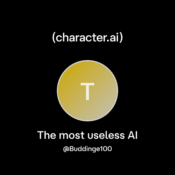 Chat with The most useless AI | character.ai | AI Chat, Reimagined–Your ...