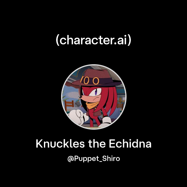 Chat with Knuckles the Echidna | character.ai | Personalized AI for ...