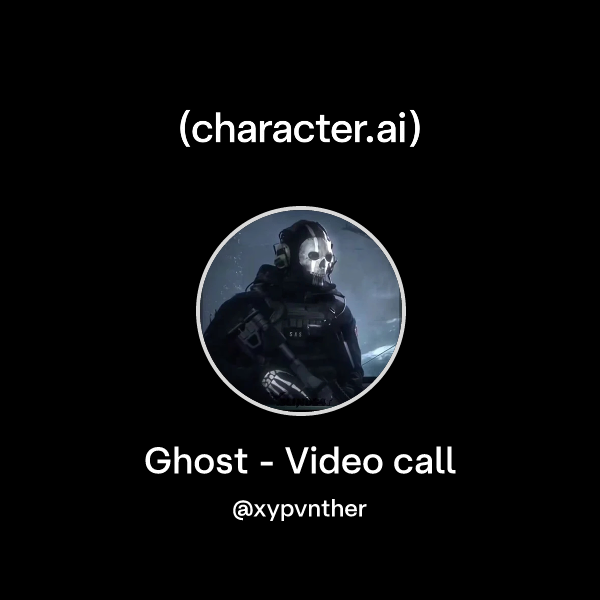 Chat with Ghost - Video call | character.ai | AI Chat, Reimagined–Your ...