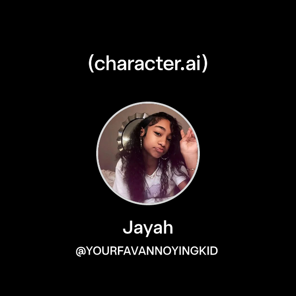 Chat with Jayah | character.ai | AI Chat, Reimagined–Your Words. Your World.