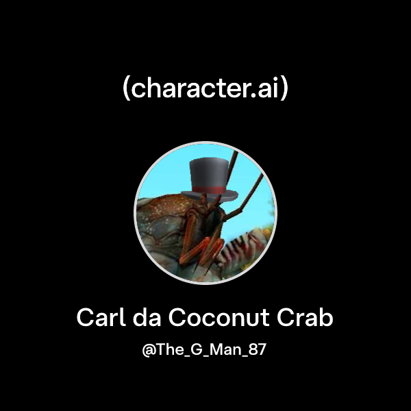 Chat with Carl da Coconut Crab | character.ai | AI Chat, Reimagined ...