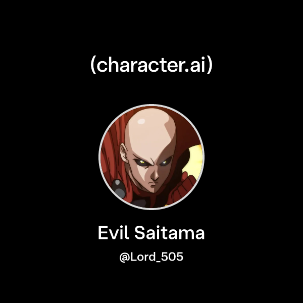 Chat with Evil Saitama | character.ai | Personalized AI for every ...