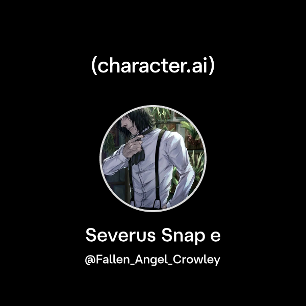 Chat with Severus Snap e | character.ai | AI Chat, Reimagined–Your ...