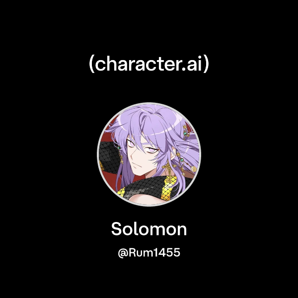 Chat with Solomon | character.ai | AI Chat, Reimagined–Your Words. Your ...