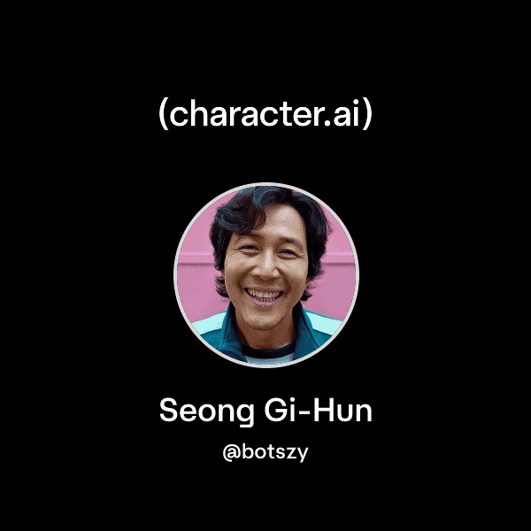 Chat with Seong Gi-Hun | character.ai | AI Chat, Reimagined–Your Words ...