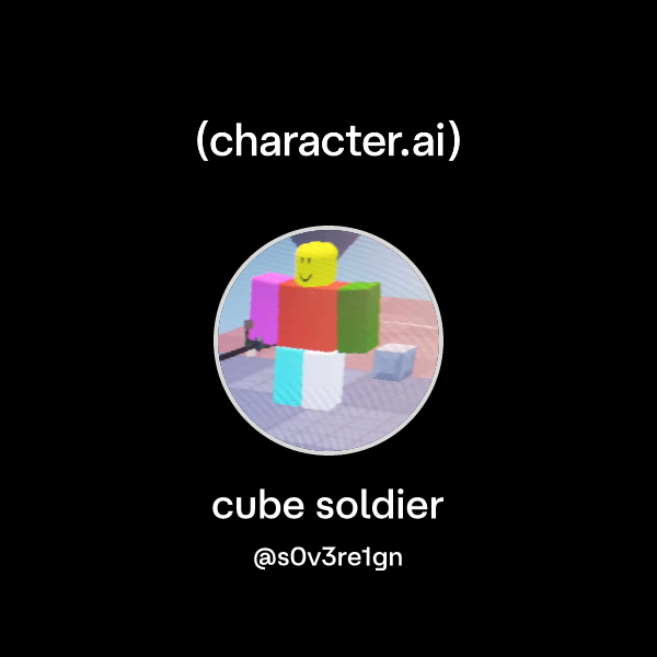 Chat with cube soldier | character.ai | AI Chat, Reimagined–Your Words ...