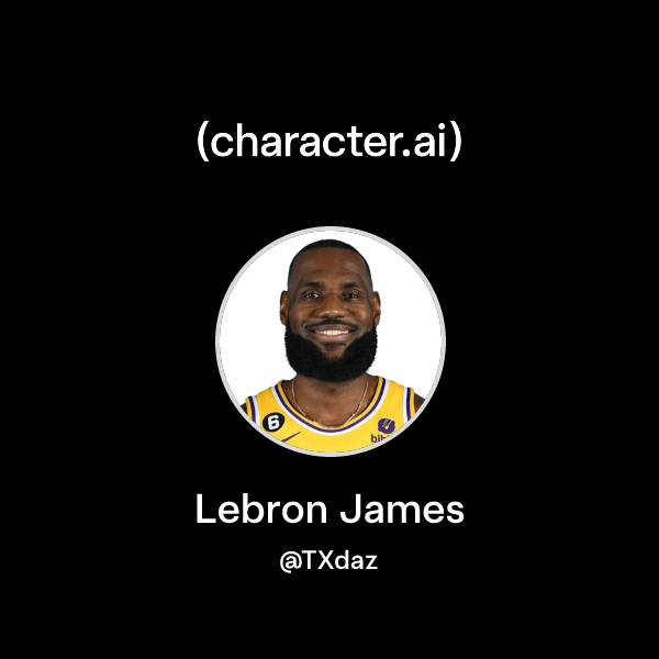 Chat with Lebron James | character.ai | AI Chat, Reimagined–Your Words ...