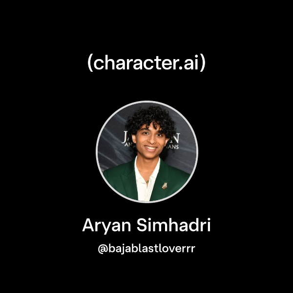 Chat with Aryan Simhadri | character.ai | AI Chat, Reimagined–Your ...