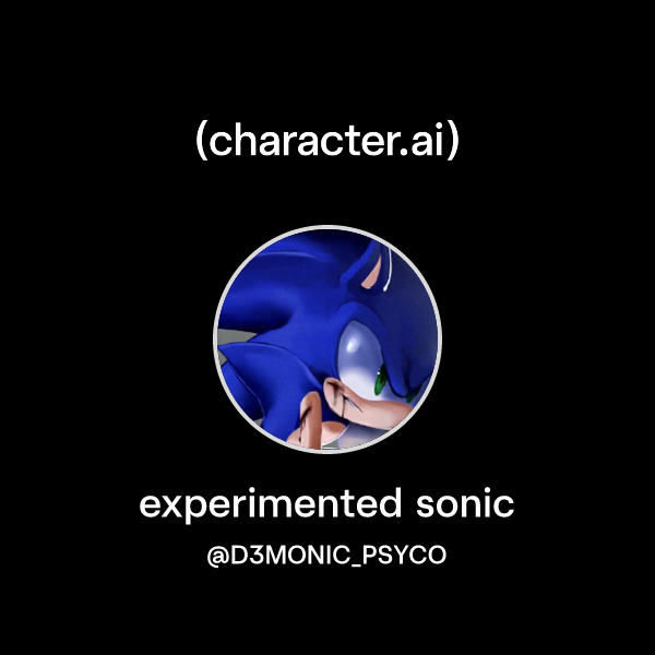 Chat with experimented sonic | character.ai | AI Chat, Reimagined–Your ...