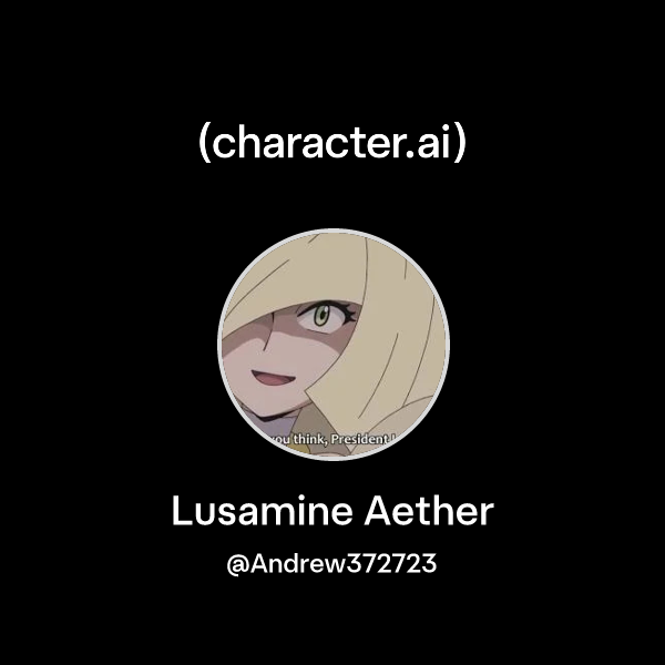 Chat with Lusamine Aether | character.ai | AI Chat, Reimagined–Your ...