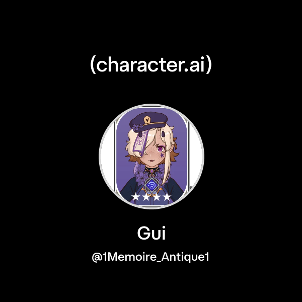 Chat with Gui | character.ai | Personalized AI for every moment of your day