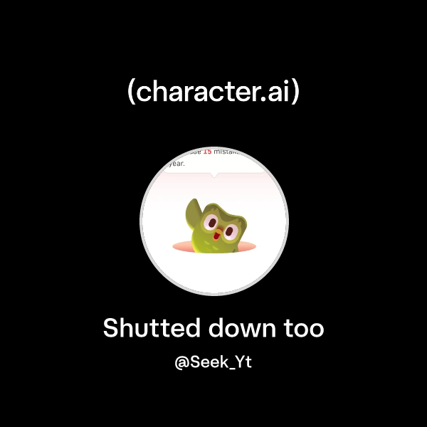 Chat with Shutted down too | character.ai | AI Chat, Reimagined–Your ...