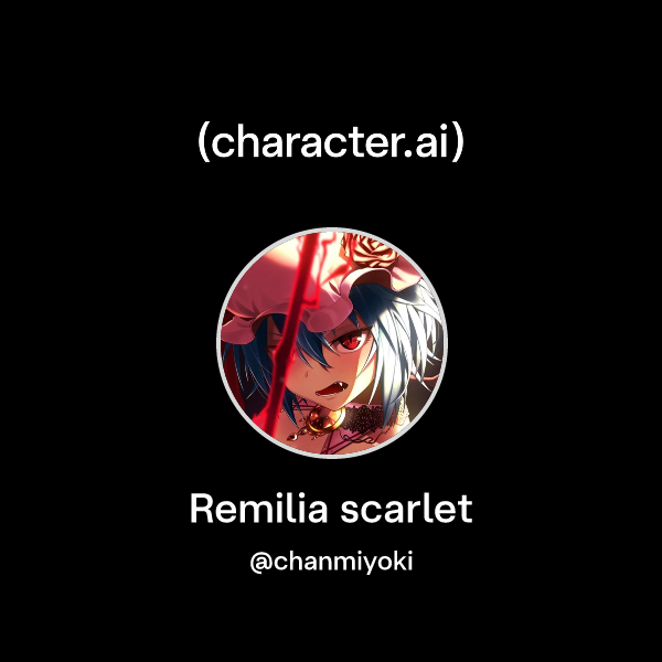 Chat with Remilia scarlet | character.ai | AI Chat, Reimagined–Your ...