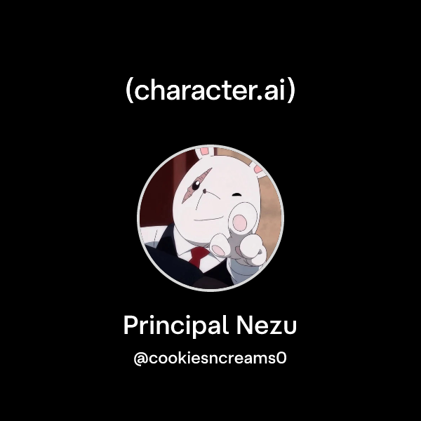 Chat with Principal Nezu | character.ai | AI Chat, Reimagined–Your ...