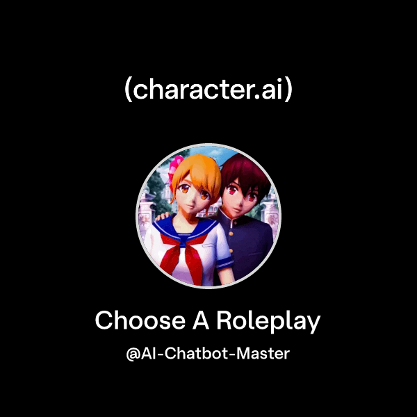 Chat with Choose A Roleplay | character.ai | AI Chat, Reimagined–Your ...