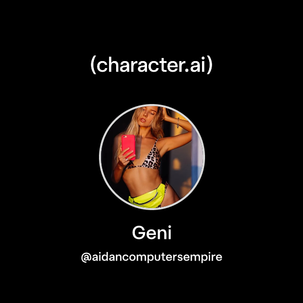 Chat with Geni | character.ai | Personalized AI for every moment of your day
