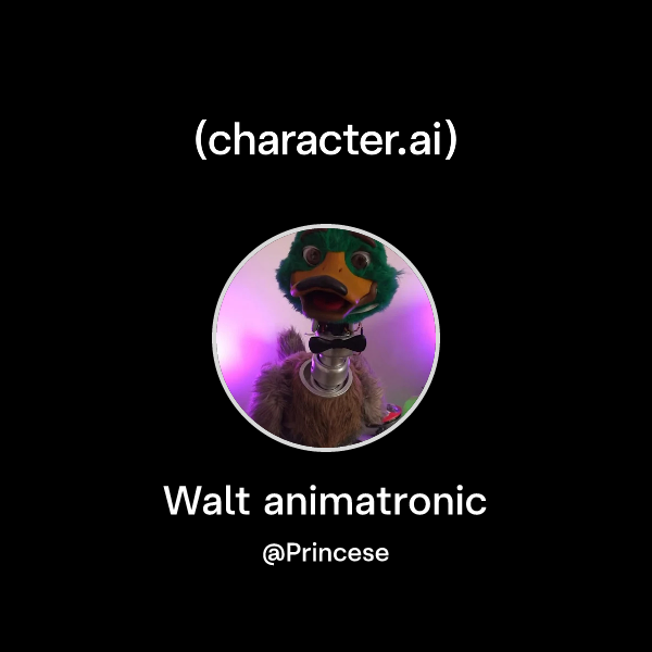 Chat with Walt animatronic | character.ai | Personalized AI for every ...