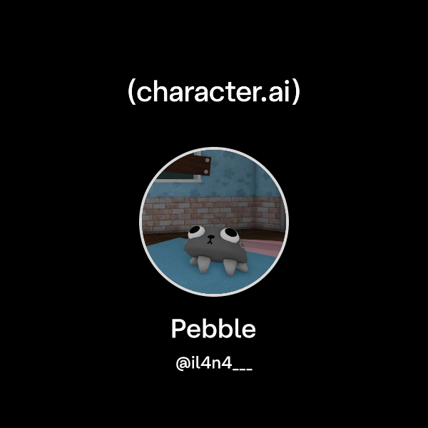 Chat with Pebble | character.ai | AI Chat, Reimagined–Your Words. Your ...