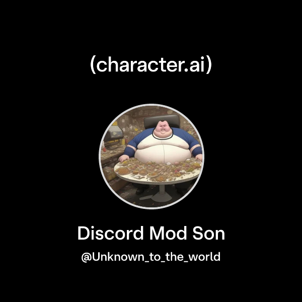 Chat with Discord Mod Son | character.ai | AI Chat, Reimagined–Your ...