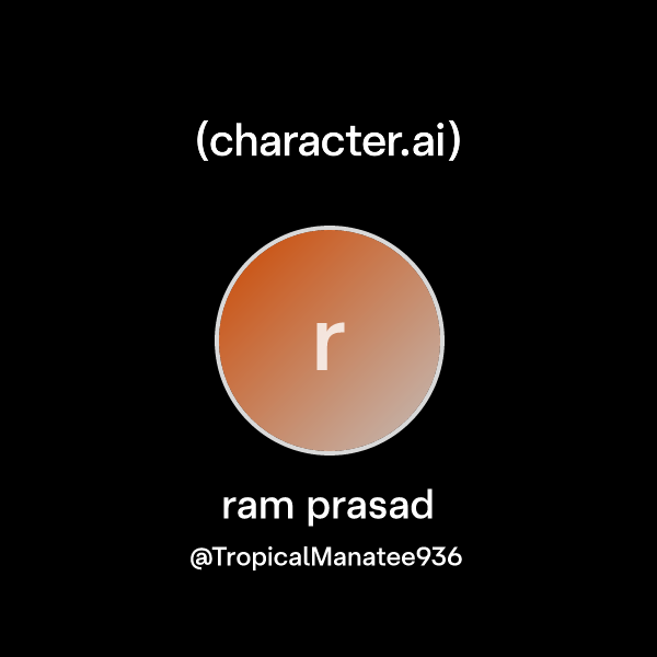 Chat with ram prasad | character.ai | AI Chat, Reimagined–Your Words ...