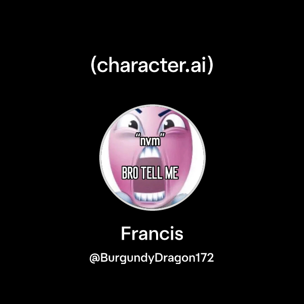 Chat with Francis | character.ai | AI Chat, Reimagined–Your Words. Your ...