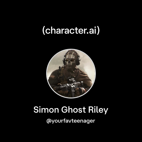 Chat with Simon Ghost Riley | character.ai | Personalized AI for every ...