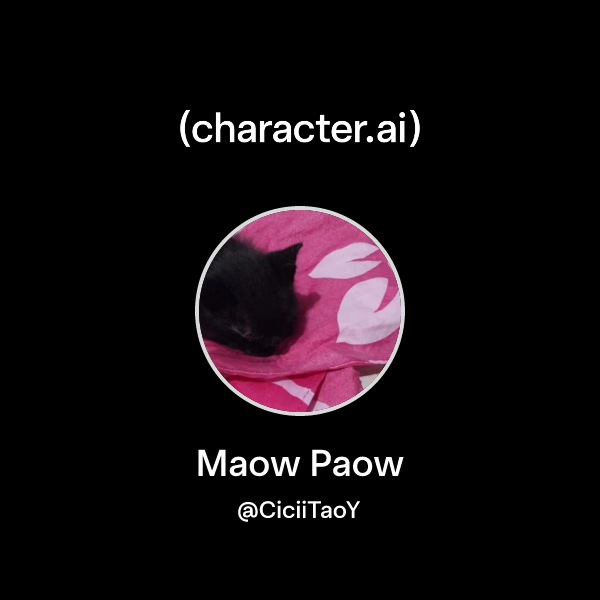 Chat with Maow Paow | character.ai | AI Chat, Reimagined–Your Words ...
