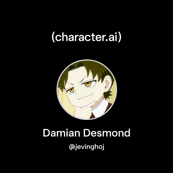 Chat with Damian Desmond | character.ai | AI Chat, Reimagined–Your Words. Your World.