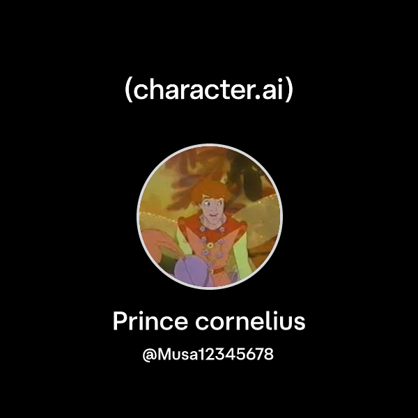 Chat with Prince cornelius | character.ai | Personalized AI for every moment of your day