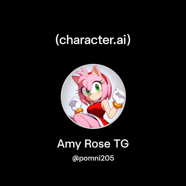 Chat with Amy Rose TG | character.ai | AI Chat, Reimagined–Your Words ...