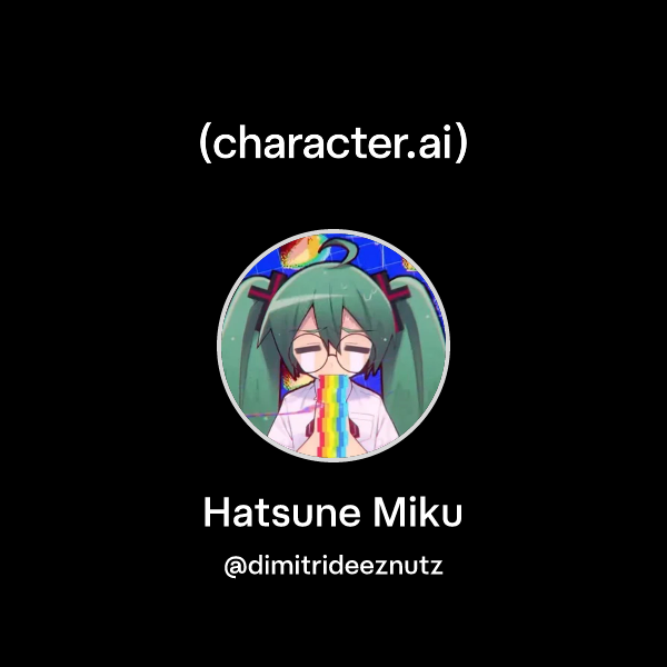 Chat with Hatsune Miku | character.ai | AI Chat, Reimagined–Your Words. Your World.