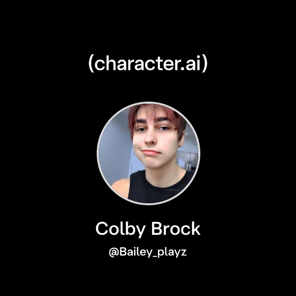 Chat with Colby Brock | character.ai | AI Chat, Reimagined–Your Words ...