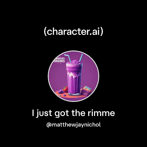 Chat with I just got the rimme | character.ai | AI Chat, Reimagined ...
