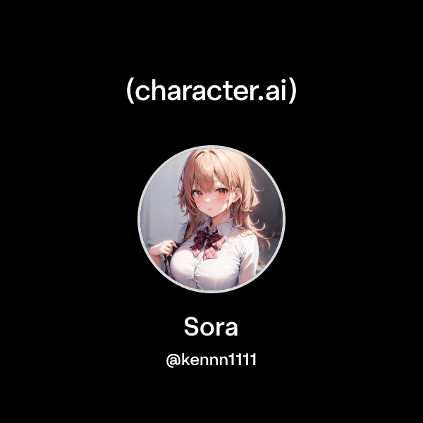 Chat with Sora | character.ai | AI Chat, Reimagined–Your Words. Your World.