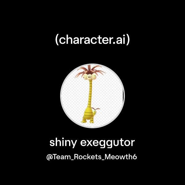 Chat with shiny exeggutor | character.ai | AI Chat, Reimagined–Your ...